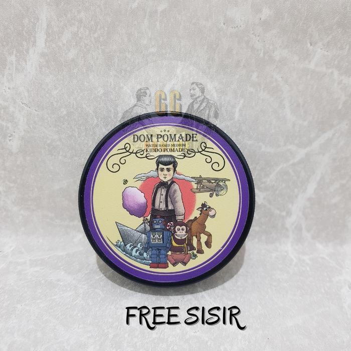 Jual DOM POMADE KIDDO KID UNTUK ANAK WATERBASED WATER BASED (FREE SISIR ...