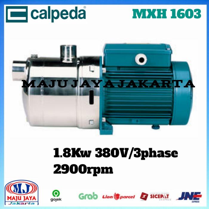 Jual Pompa Centrifugal Air Panas Calpeda MXH 1603 1.8Kw 3Phase Stainles 304 - Jakarta Barat ...