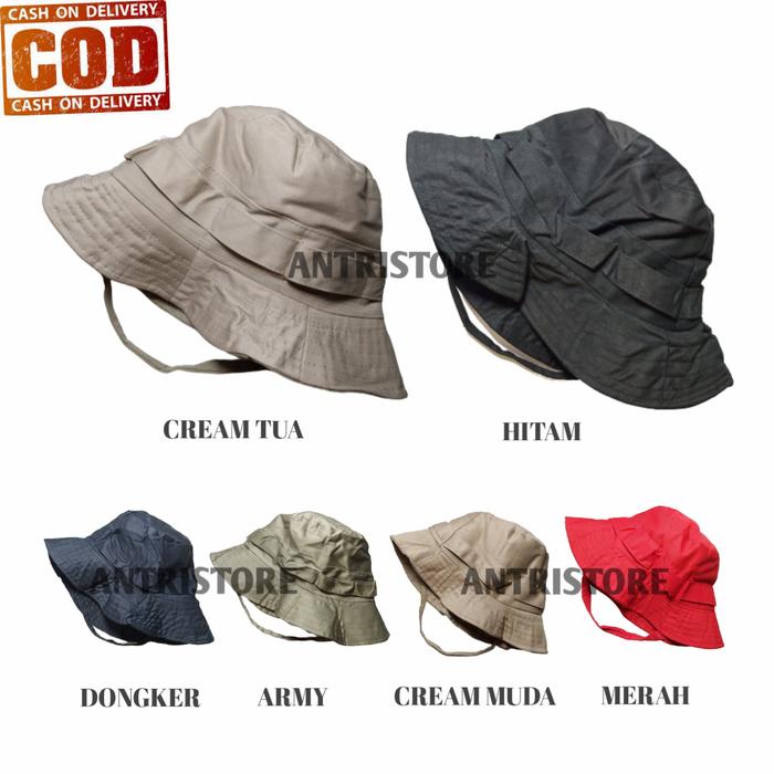 Jual TOPI RIMBA TOPI GUNUNG TOPI BUCKET RIMBA TOPI GUNUNG PRIA TOPI OUT ...