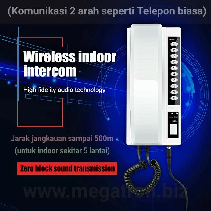 Jual Wireless Intercom - Bicara 2 arah tanpa bergantian - Support 99 ...