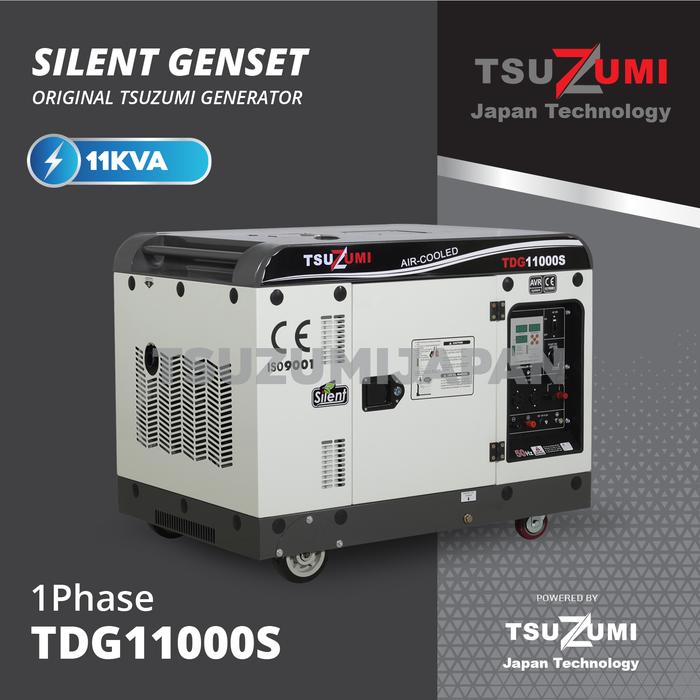 Promo Genset Silent 10 KVA 1 Phase TDG 11000S Tsuzumi Cicil 0% 3x - Kota Tangerang - Tsuzumi ...