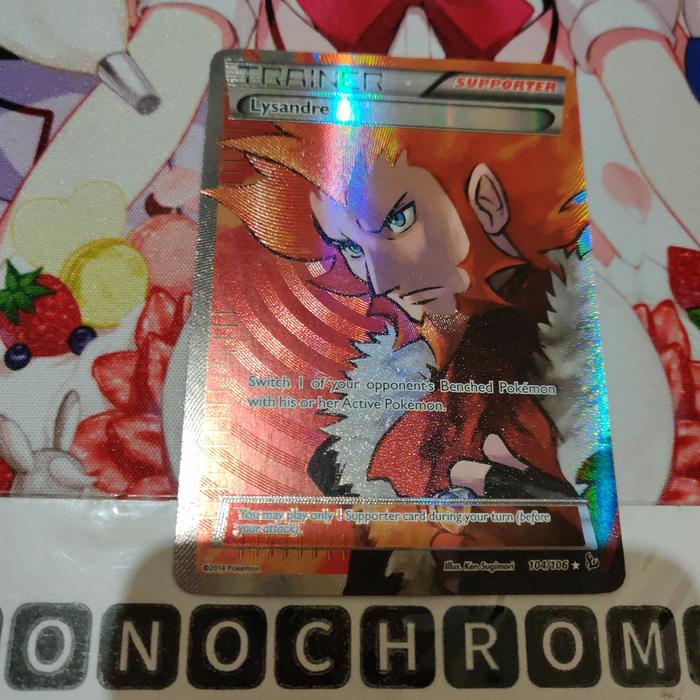 Lysandre Pokemon Card