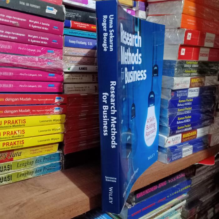 Jual Buku Research Method For Business Edisi 7 Uma Sekaran & Roger ...