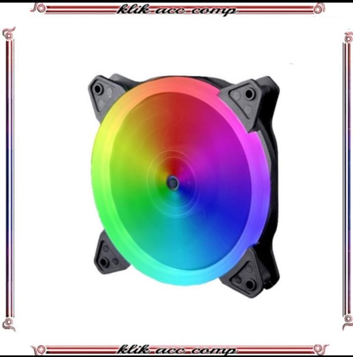 Jual Fan Casing Gaming NYK Nemesis AURA RGB 12CM/cooler cpu/cooler pc ...