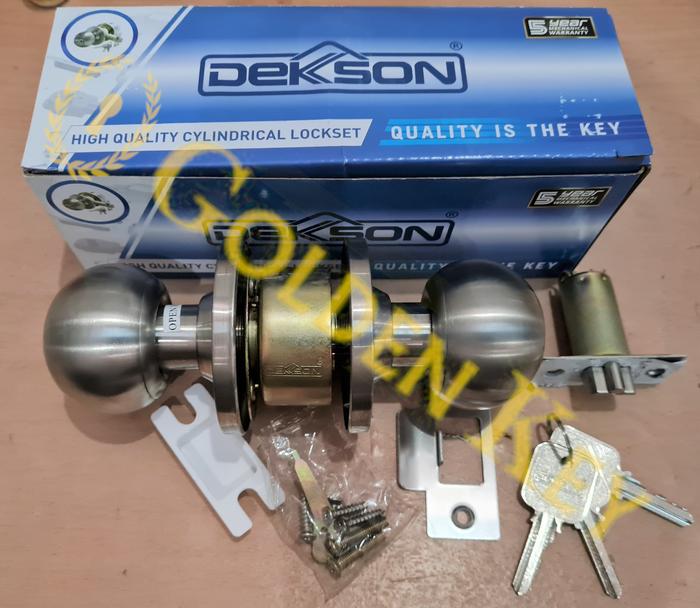 Jual Kunci Bulat Dekkson Dekson KCBL HD8000 ET SSS Knob Lockset HD 8000 ...
