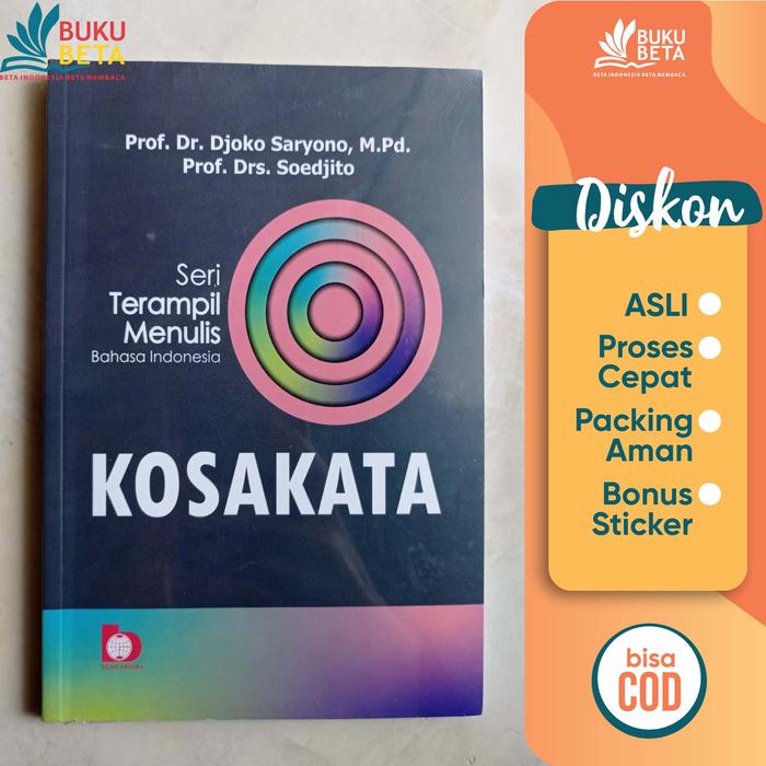 Promo Seri Terampil Menulis Bahasa Indonesia - Kosakata - Djoko Saryono - Kab. Sleman - Buku ...
