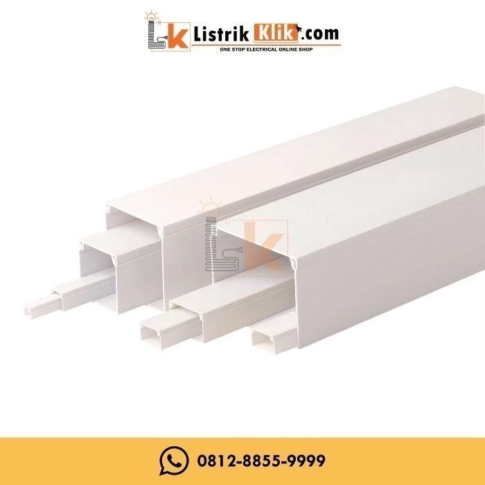 Jual PM Kabel Duct Cable Duct 100x100 (TANPA LUBANG) Putih SD 100 X 100 ...