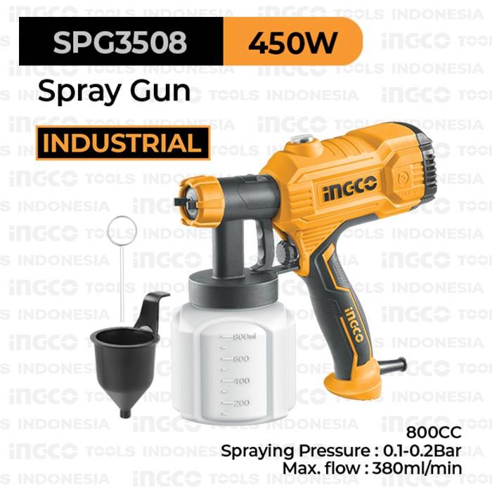 Jual Paint Spray Gun Listrik Besi Tembok INGCO Mesin Sprayer Cat ...
