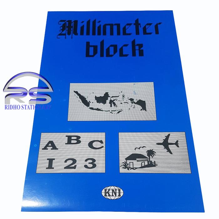 Jual (1 Pcs) Buku Milimeter Block ukuran F4/ Folio - Jakarta Selatan ...