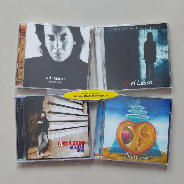 Jual CD ARI LASSO PAKET 4 ALBUM SOLO AQUARIUS MUSIKINDO - Kota ...