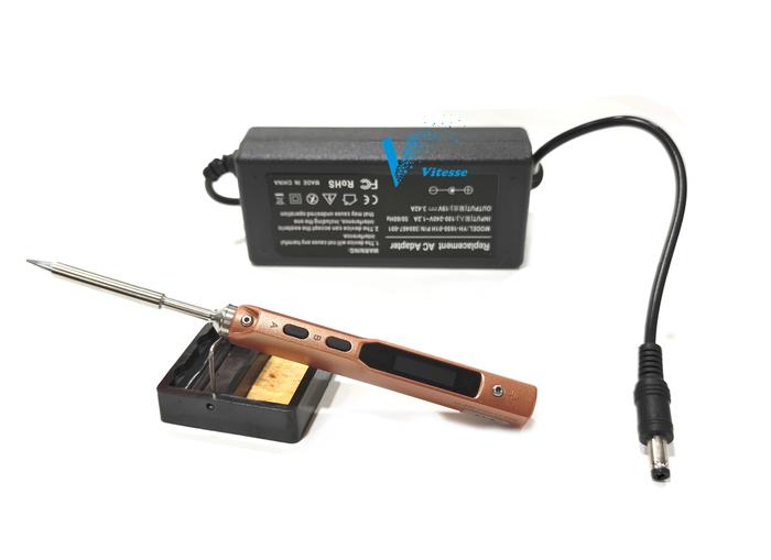 Jual Soldering Iron Miniware TS100 B2 - Solder Digital Original + PSU ...