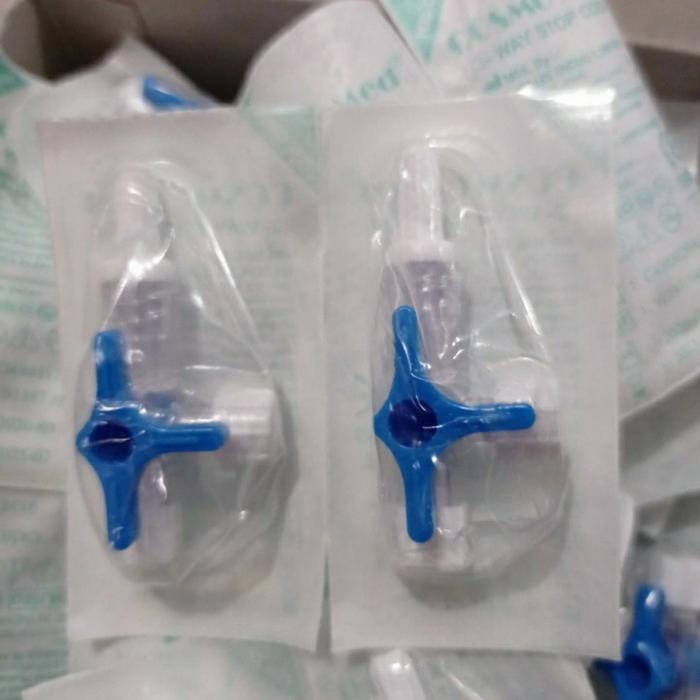 Jual 3 way stop cock / penutup selang infus / cosmo med - Kab. Bekasi ...
