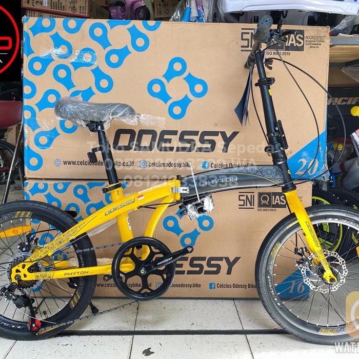 Jual Sepeda Lipat Folding 20 Odessy PHYTON 7sp Murah BDG - Kota Bandung ...