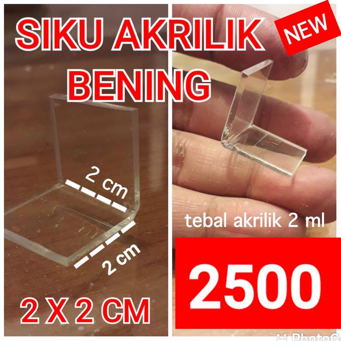 Jual Siku Akrilik 2 cm - Kota Bandung - topdecoration | Tokopedia