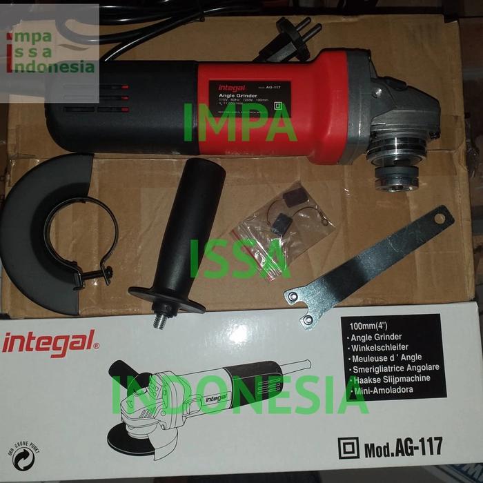 Jual 591021 - Electric Angle Grinder Ac 110V Single Phase 100 mm ...