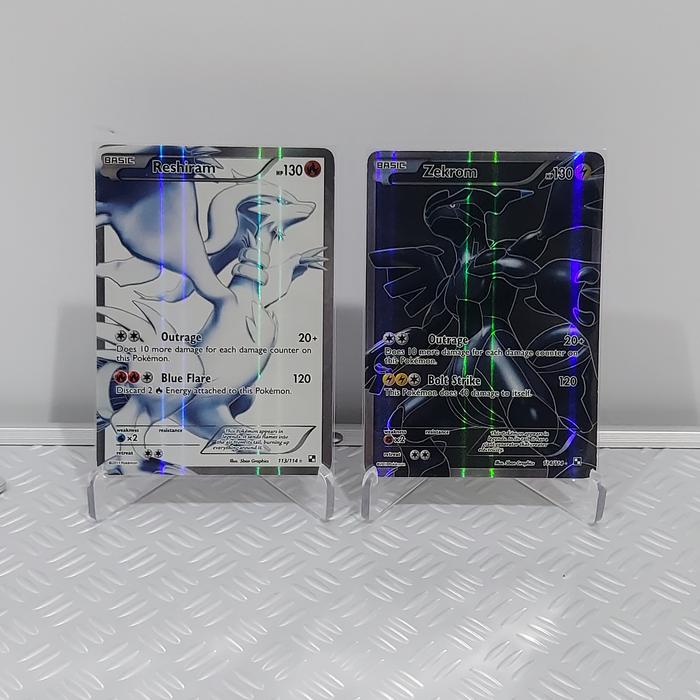 Jual Pokemon TCG ~ Reshiram Zekrom Full Art BW Base Set - Kota Denpasar ...