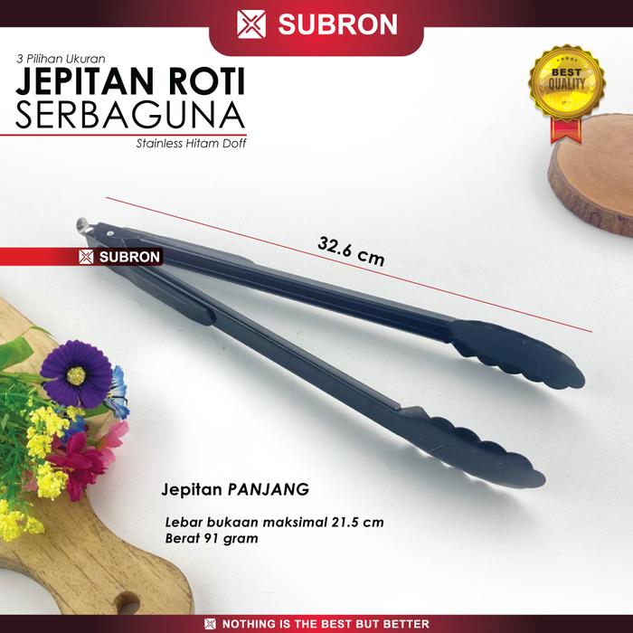 Promo SUBRON Jepitan Roti Donat Multifungsi 3 pilihan Ukuran Capit ...