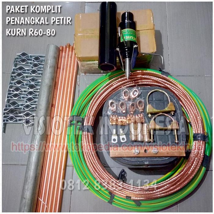 Jual Paket Penangkal Petir Komplit KURN R60-80 Tinggal Pasang - Kota Bekasi - VISIOTEK.INDONESIA ...