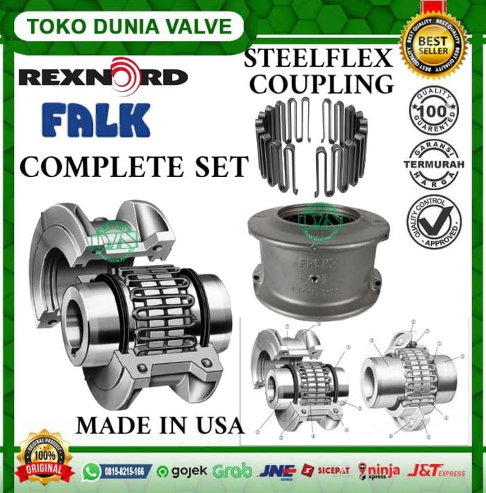 Jual REXNORD FALK GRID COUPLING TYPE 1080T10 /T20.MAX BORE 3.00 inchi ...