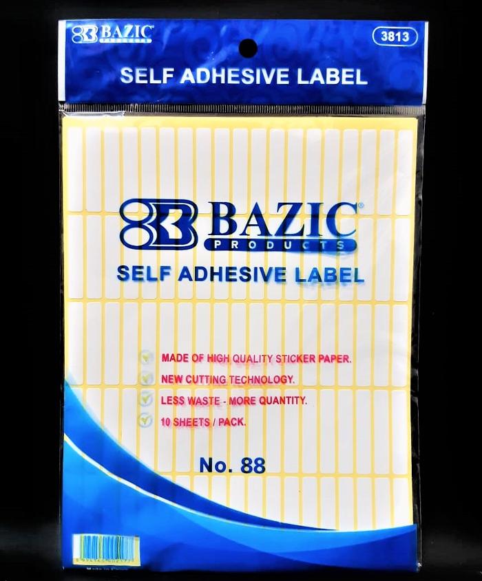 Jual STIKER LABEL NAMA NO.88 KECIL NAME LABEL CORRECTION KOREKSI - Kota ...