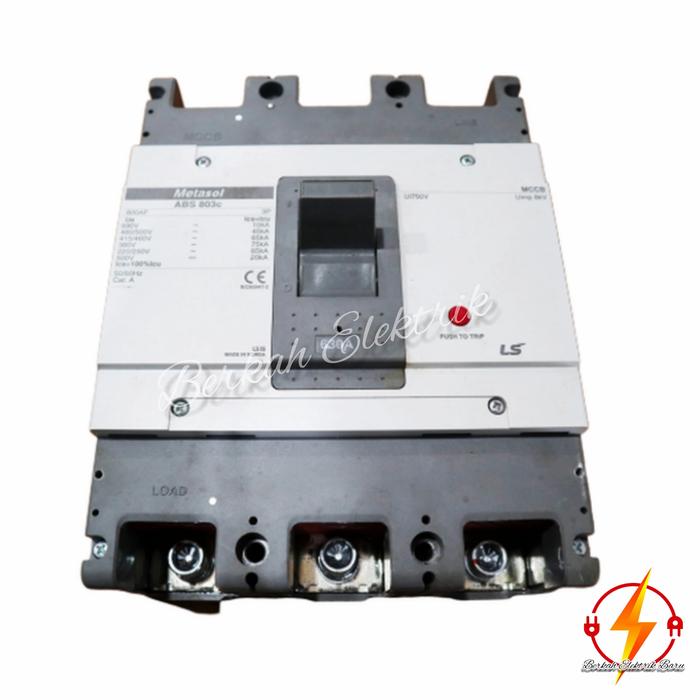 Jual LS MCCB ABS-803C 500A/630A 3P 380V 75kA ABS803C - Jakarta Barat ...