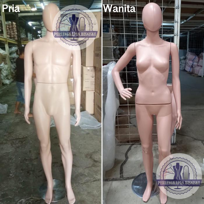 Jual MANEKIN PATUNG BAJU PRIA WANITA FULL BODY PLASTIK - Kulit, Wanita ...