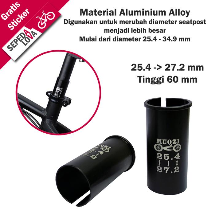 Promo Sleeve Adapter Seatpost Adaptor Converter Tiang Sadel Sepeda ...