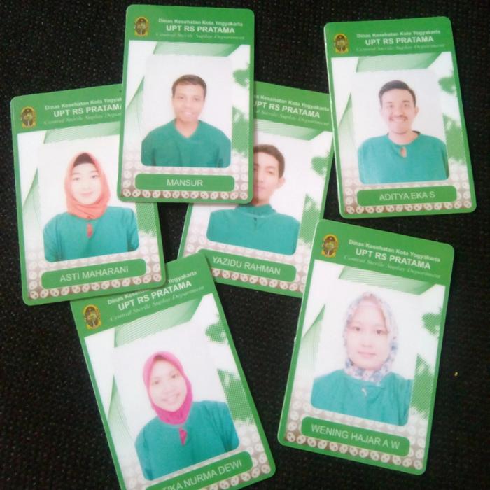 Jual Cetak Id Card 1 Muka Beda Desain - Kab. Sleman - Magenta Primer ...