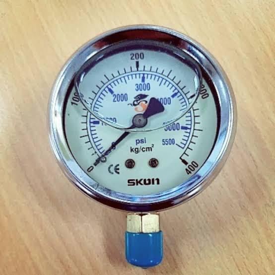 Jual Pressure Gauge SKON 400kg, Drat 1/4" - uk 2 1/2" (inch) - Jakarta Barat - Setianindo Guna ...