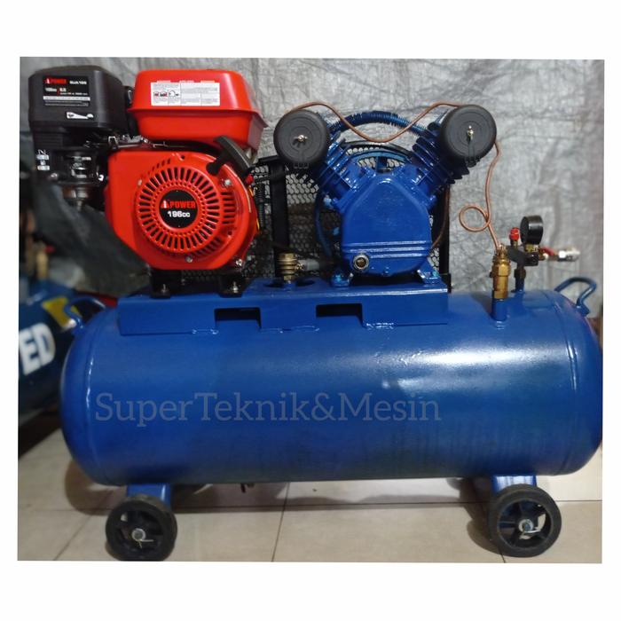 Jual Kompressor United 2 HP Soft Start + Mesin Bensin AiPower - Kota ...