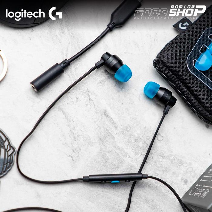 Jual LOGITECH G333 / G-333 In-Ears Headphone with Mic - Gaming Headset ...