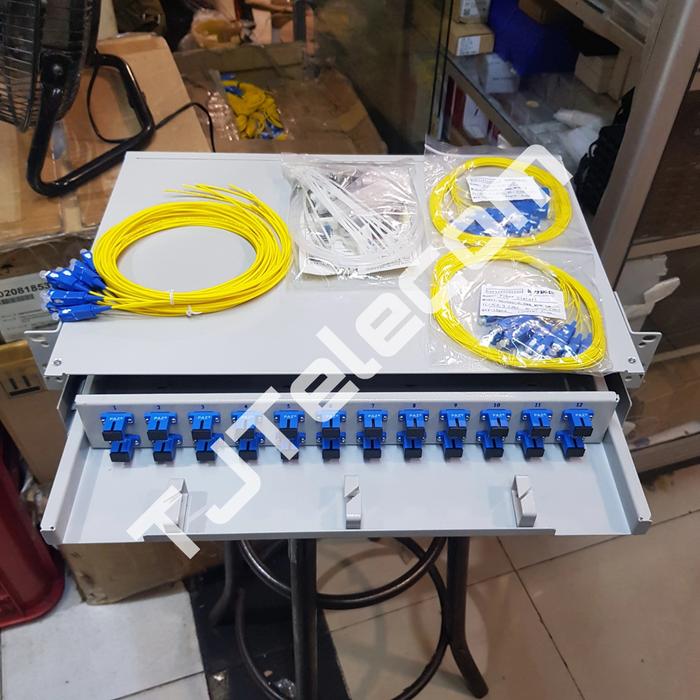 Jual Otb Rack 24 Core Sc + Paz + Lengkap Di Seller Velvet Store ...
