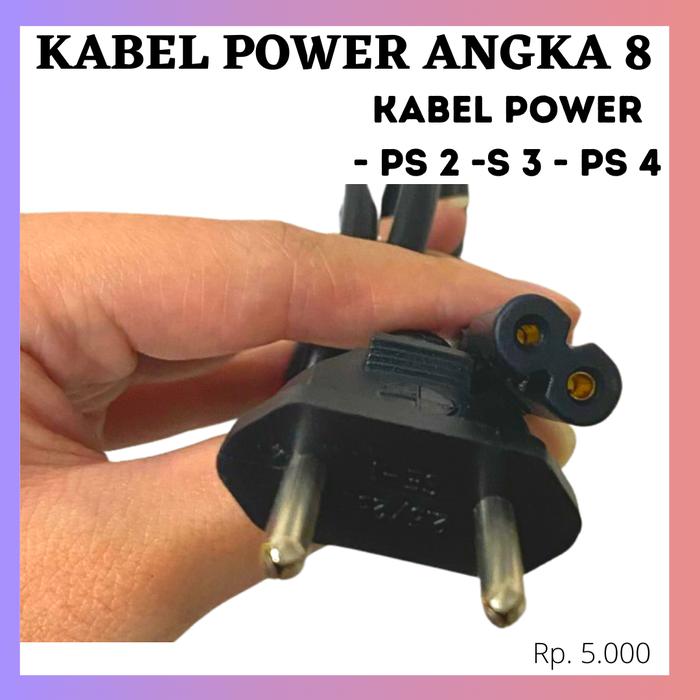 Jual KABEL POWER PS ANGAKA 8 PS 1 / PS 2 / PS 3 / PS 4 - Jakarta Barat ...