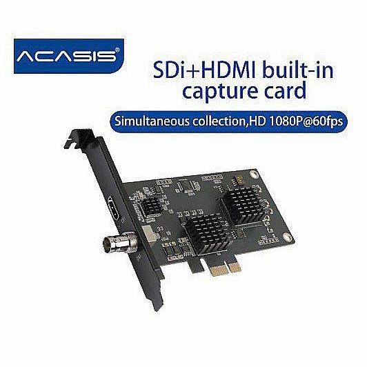 Jual SEMOX 2 input SDI + HDMI VIDEO CAPTURE CARD PCI-E support VMIX ...
