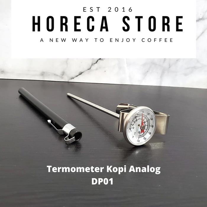 Jual Termometer Kopi Analog Stainless - Thermometer Susu / Air Analog ...