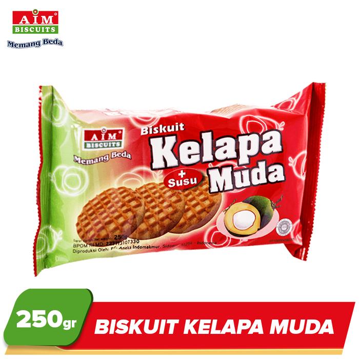 Promo AIM Biskuit Kelapa Muda 250g - Kab. Sidoarjo - AIM Biscuits ...