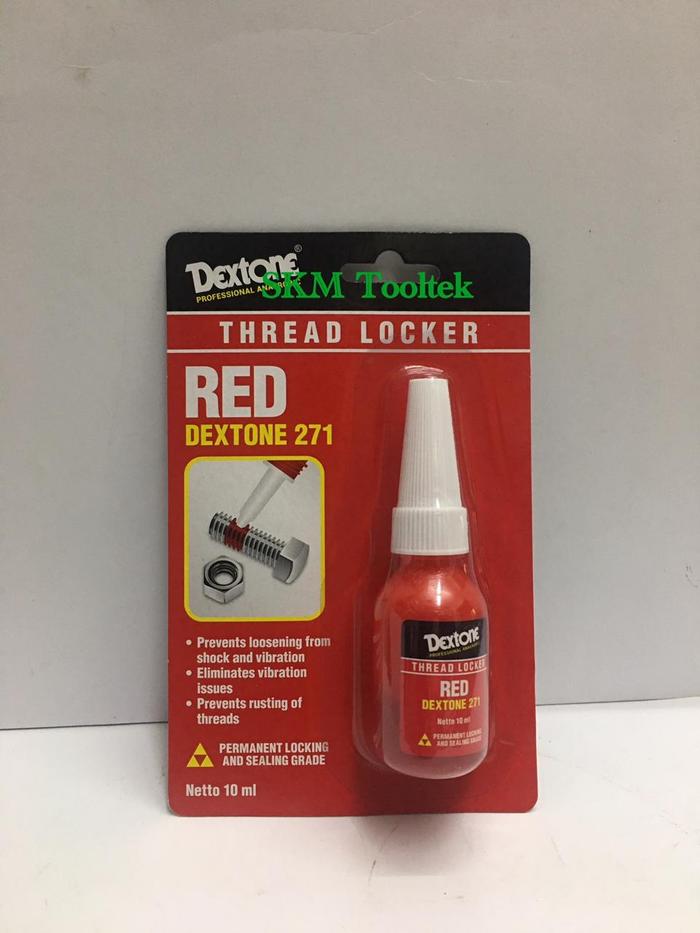 Jual Dextone Thread Locker 271 / Lem Baut Dextone 271 (10ML) - Jakarta ...