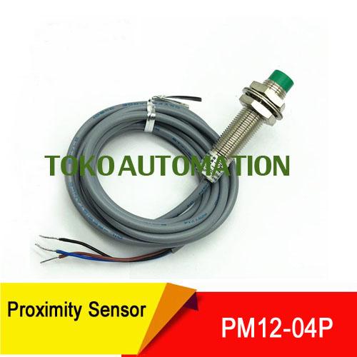 Jual PM12-04P PM1204P PM12 04P 4mm PNP NO DC10-30V Proximity Sensor ...