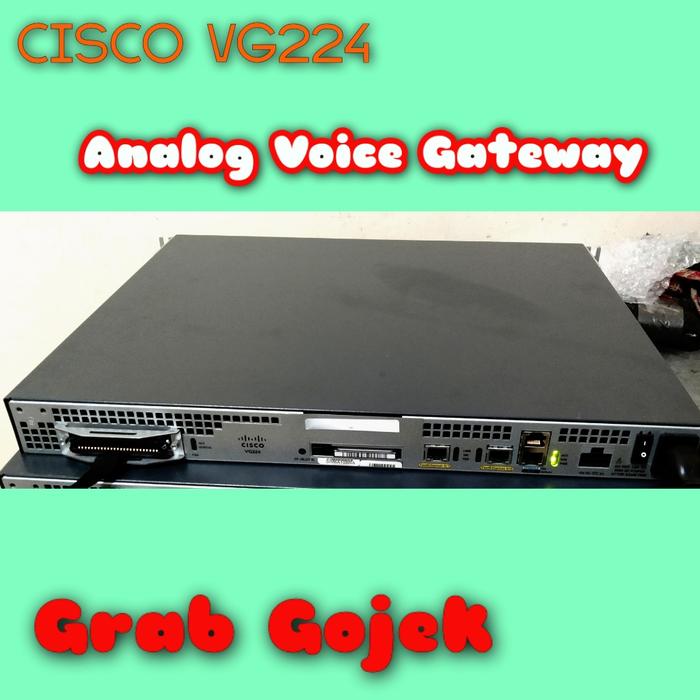 Jual ini PROMO Cisco VG224 Analog Voice Gateway VoIP Phone bekas normal ...