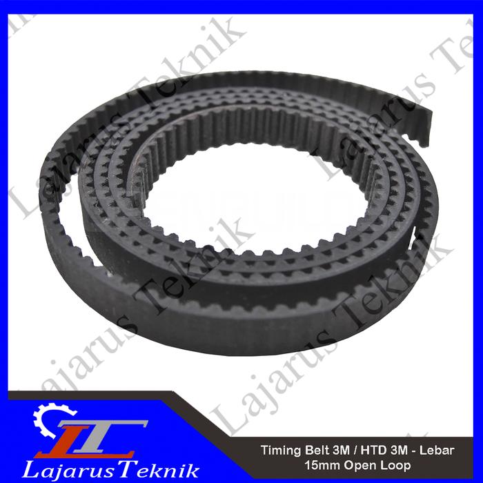 Jual Timing Belt 3M / HTD 3M - Lebar 15mm Open Loop - Kota Cimahi - Lajarus Teknik | Tokopedia