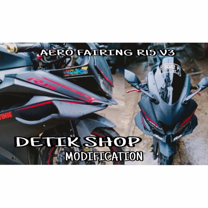 Jual AERO FAIRING R15 V3 WINGLET R15V3 WINGLET FAIRING R15 V3 - Kab ...