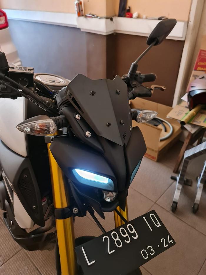 Jual Visor Windshield Tameng MT15 / MT25 New Street Fender Alluminium ...