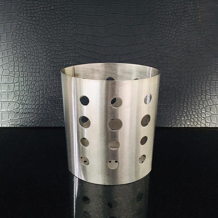 Jual SUBRON CUTLERY HOLDER/TEMPAT SENDOK / SUMPIT OVAL STAINLESS STEEL ...