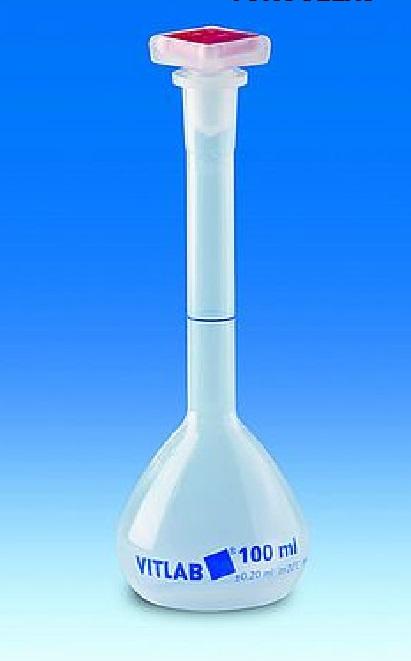 Jual Labu Takar Plastik / Volumetric Flask Class B , PP , cap. 25ml 671941 - Jakarta Pusat ...