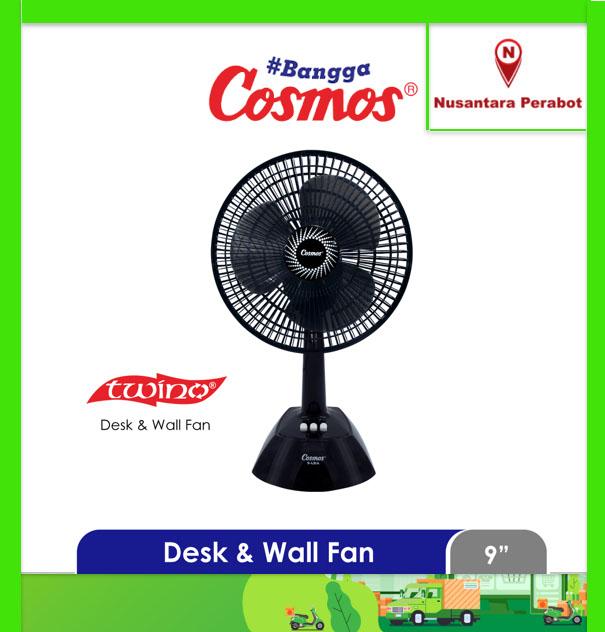 Jual COSMOS 9-LDA Twino (Kipas Angin 2in1 Meja & Dinding 9") - Jakarta ...