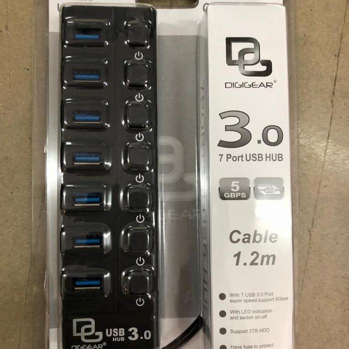 Jual USB hub 7 port DigiGear USB 3.0 - Kota Semarang - RAINBOW ACC COM ...
