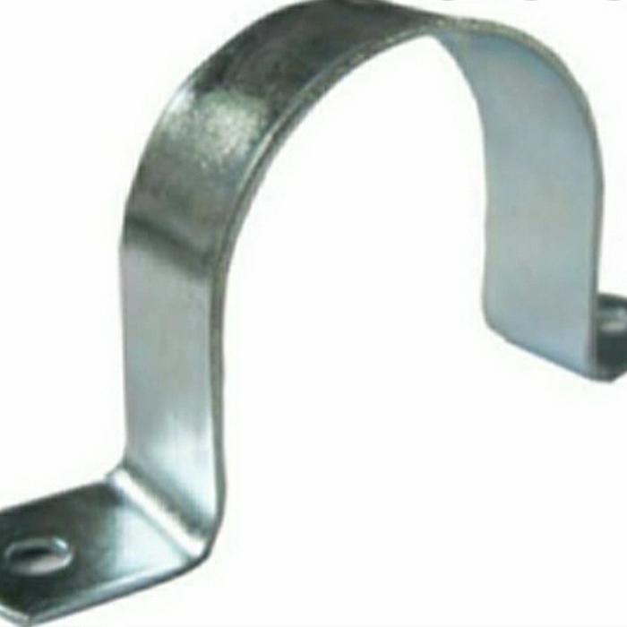 Jual klem pipa 4" inch clamp omega plat tebal 4" galvanis - Jakarta ...