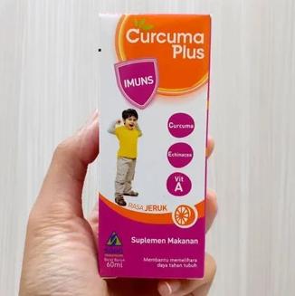 Jual CURCUMA PLUS IMUNS SYR 60ML MULTIVITAMIN PENAMBAH NAFSU MAKAN ANAK ...