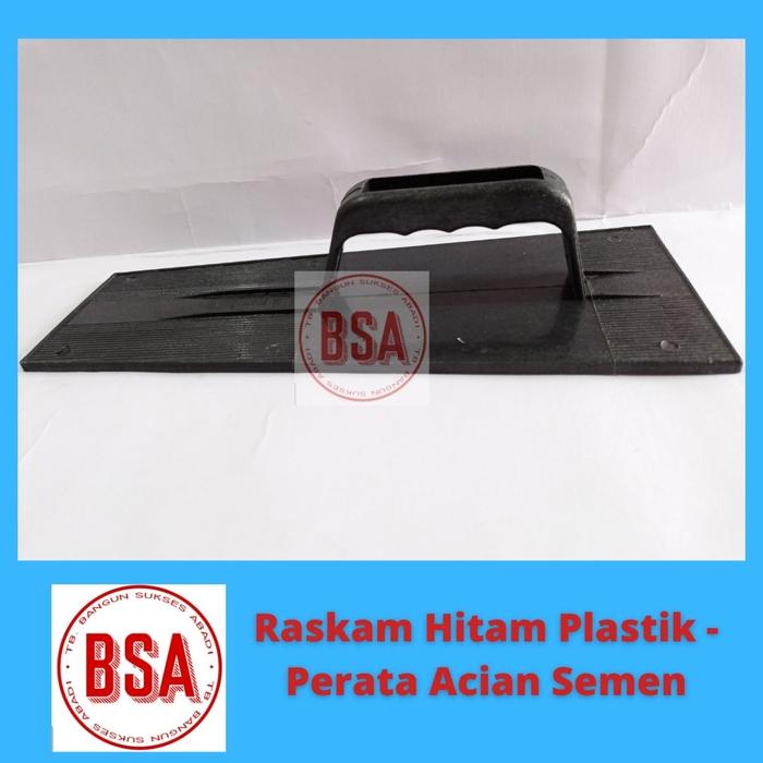 Jual Raskam Plastik Hitam Tebal / Raskam Hitam Tebal - Perata acian ...