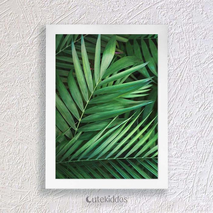 Promo Poster Daun Tropis / Dekorasi Rumah / Home Decor / Hiasan Dinding ...